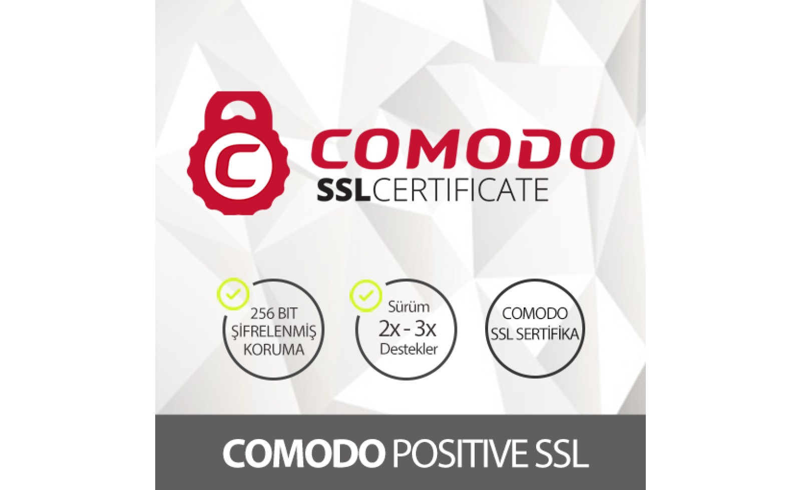 Comodo Positive SSL Sertifikası | FBAJANS